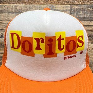 Unbranded | Accessories | Vintage Doritos Mens Trucker Hat Orange ...